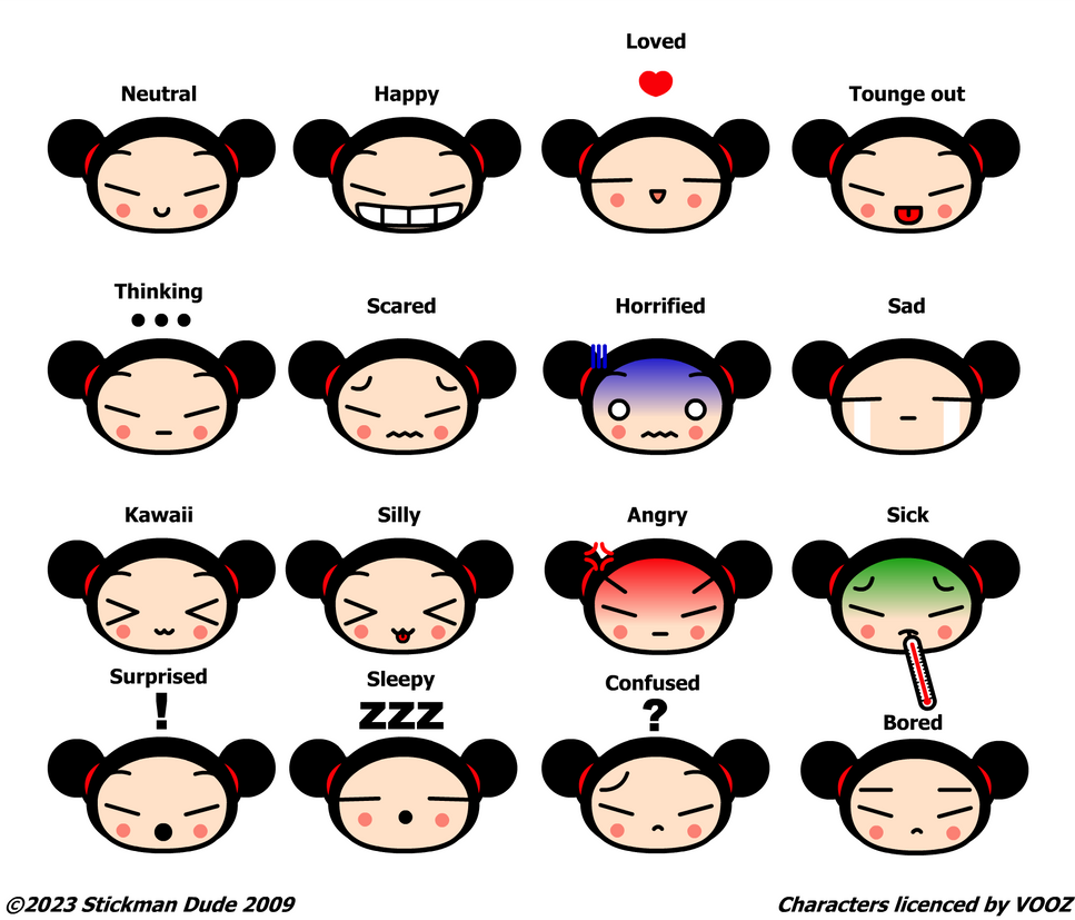 Pucca Emotions By Stickmandude2009 On Deviantart