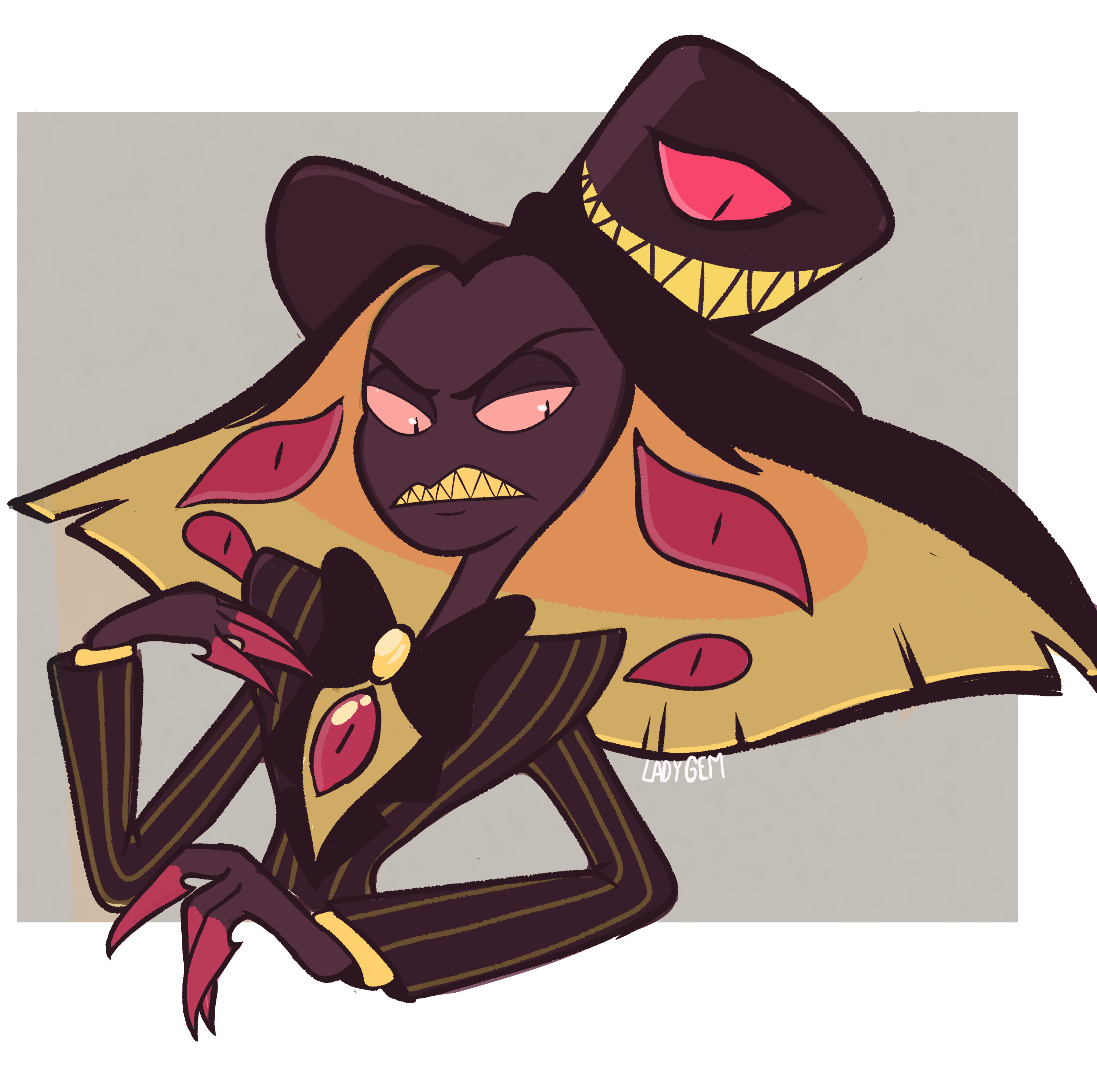Sir Pentious Hazbin Hotel By Ladygem123 On Deviantart