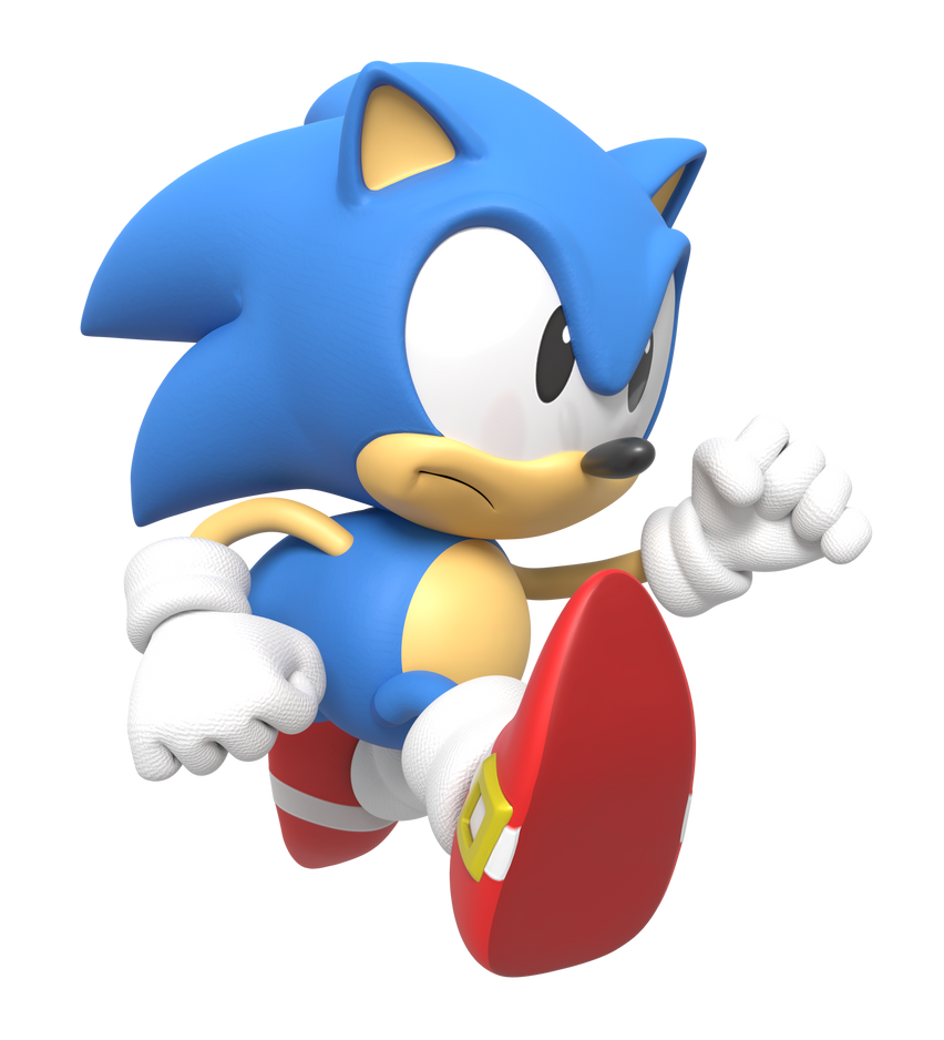 Classic Sonic Running Render by Nintega-Dario on DeviantArt Classic Sonic Running Render by Nintega-Dario on DeviantArt