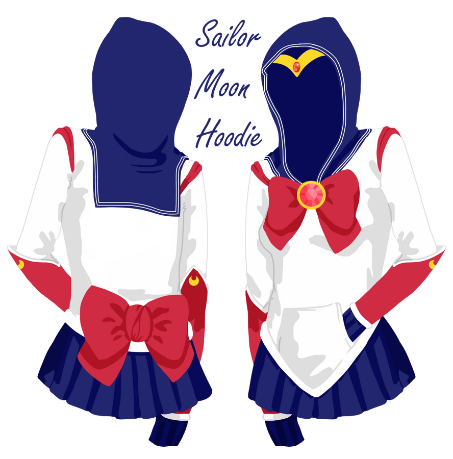 Sailor Moon Hoodie By Moenettewashere On Deviantart