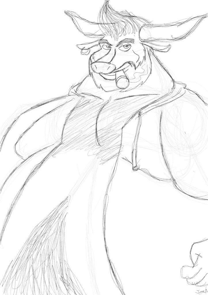 Bull dude by Joey-Toons on DeviantArt Bull dude by Joey-Toons on DeviantArt