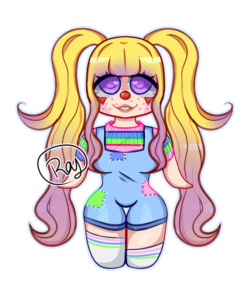 Premade Cutie Clown By Gluebby On Deviantart