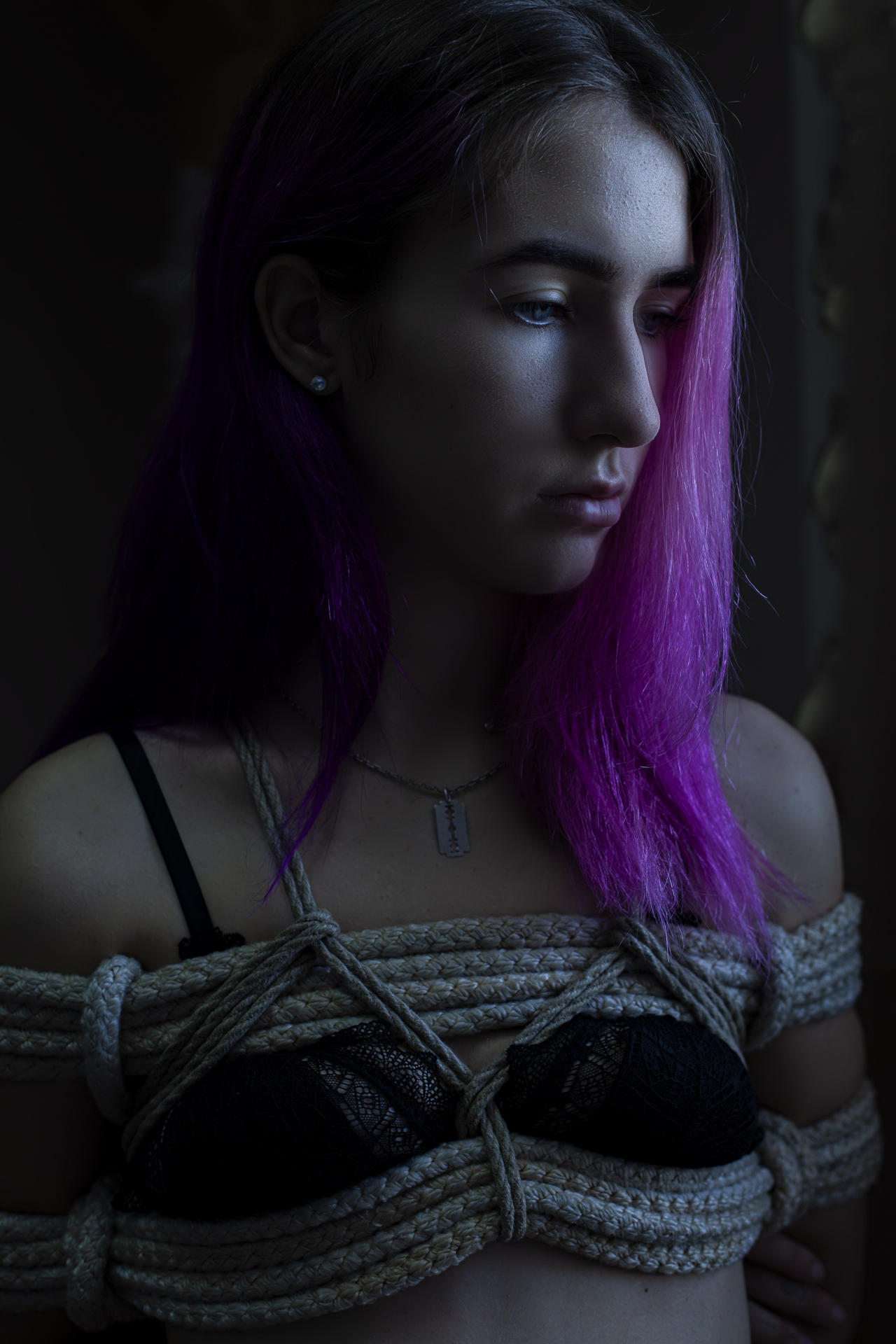 Aurelia Rope Tied By Lightspear On Deviantart