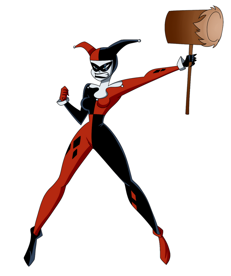 Harley Quinn With Her Hammer By Budtheartguy On Deviantart