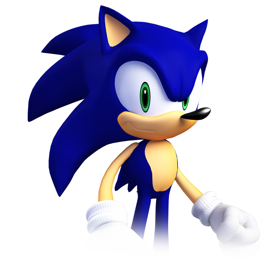 Yuji Uekawa Sonic In 3d By Kevin3904 On Deviantart