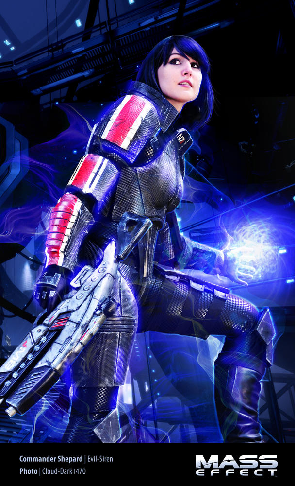 Commander Shepard Femshep Mass Effect Cosplay 04 By Evil Siren On