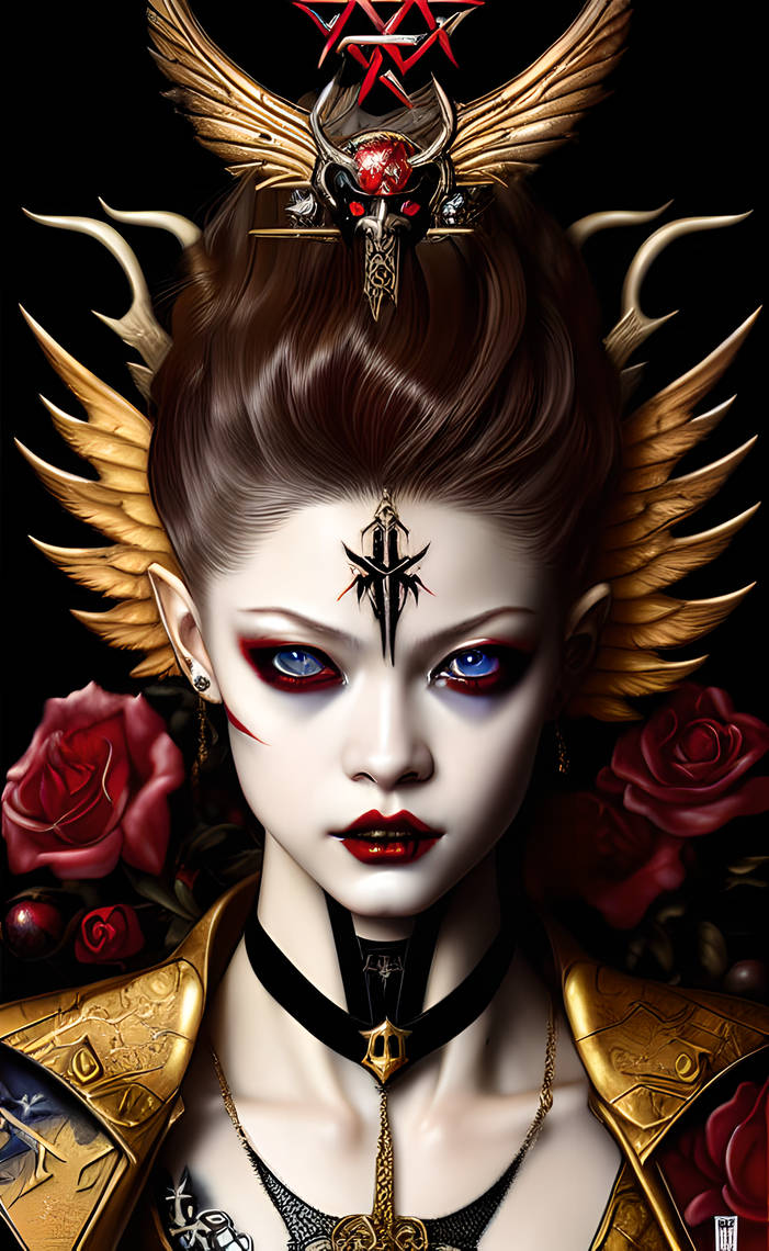 Dark Princess Portrait By Punkerlazar On Deviantart