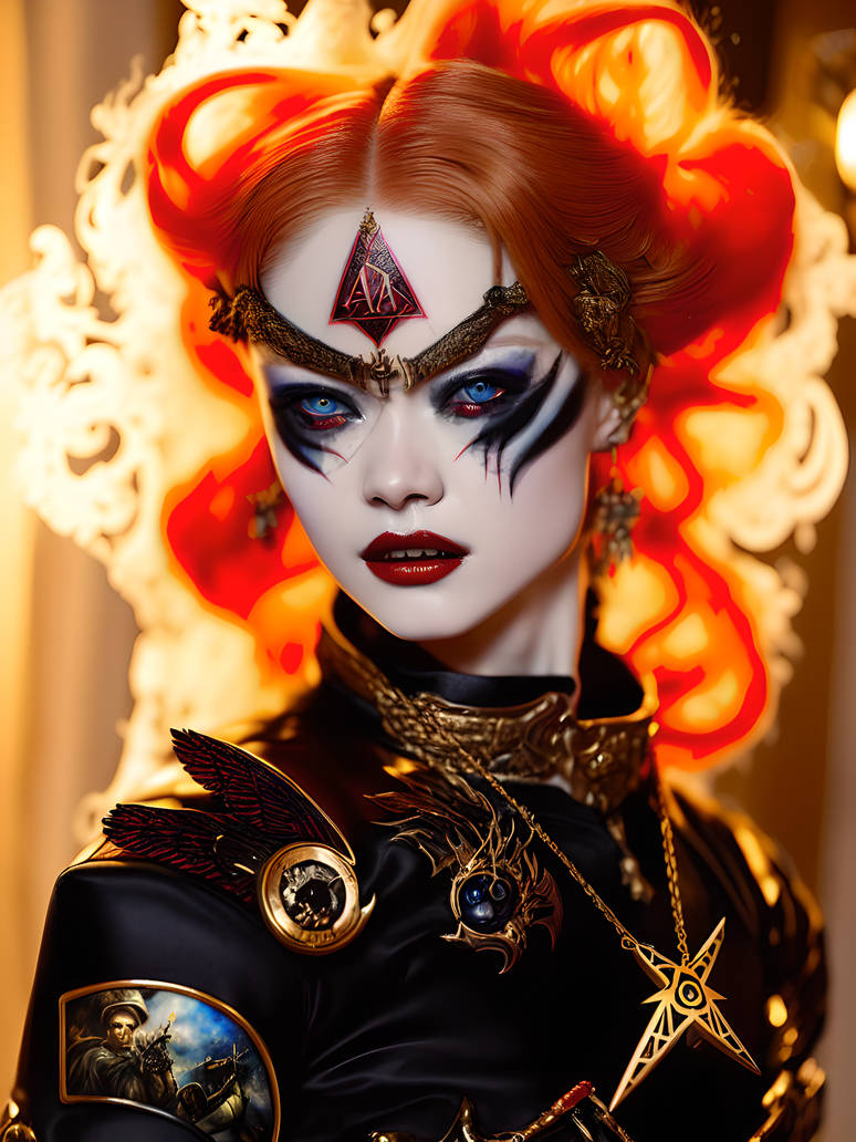 Stunning Powerfull Sorceress Portrait By Punkerlazar On Deviantart