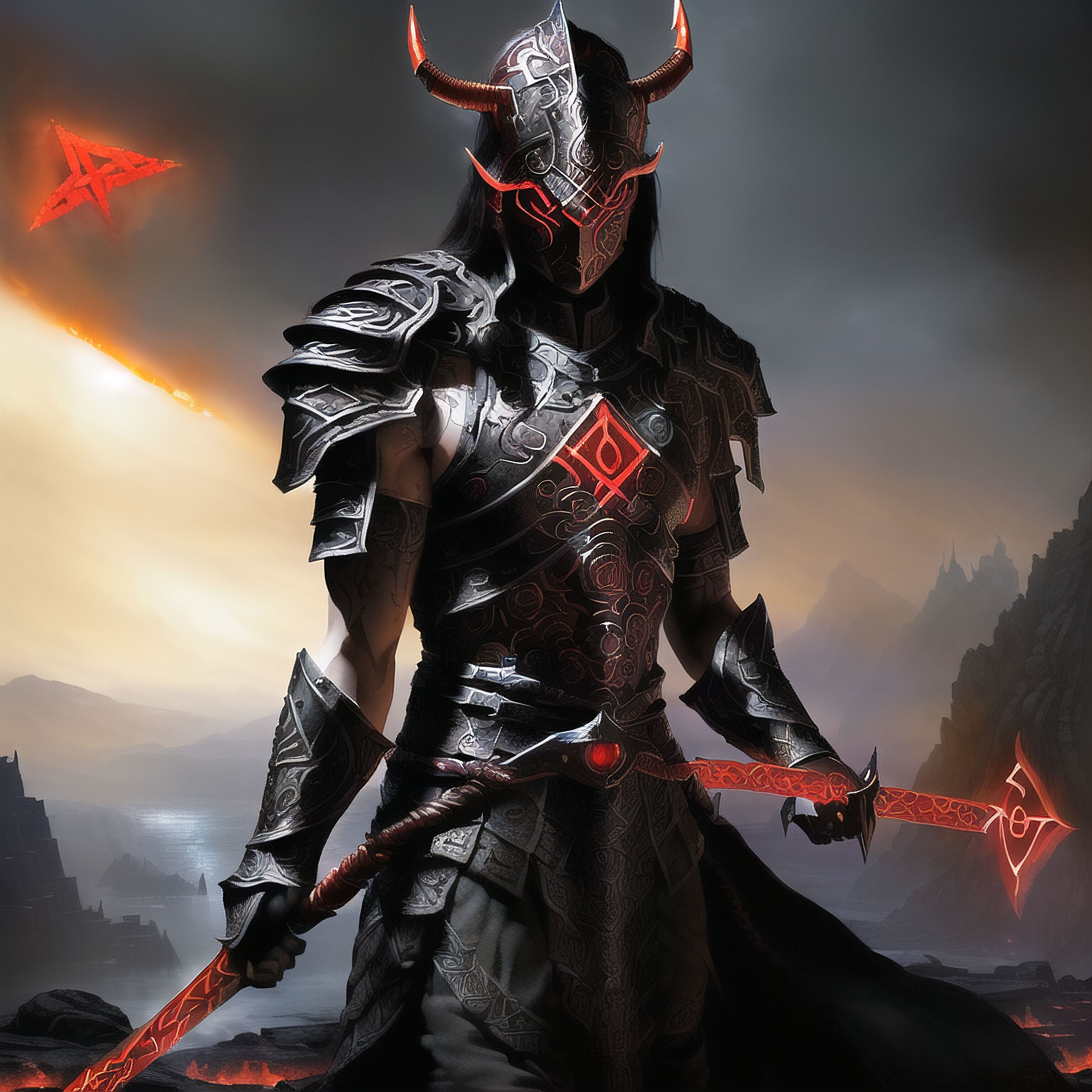Daedric Dremora Lord Warrior 58 By Punkerlazar On Deviantart