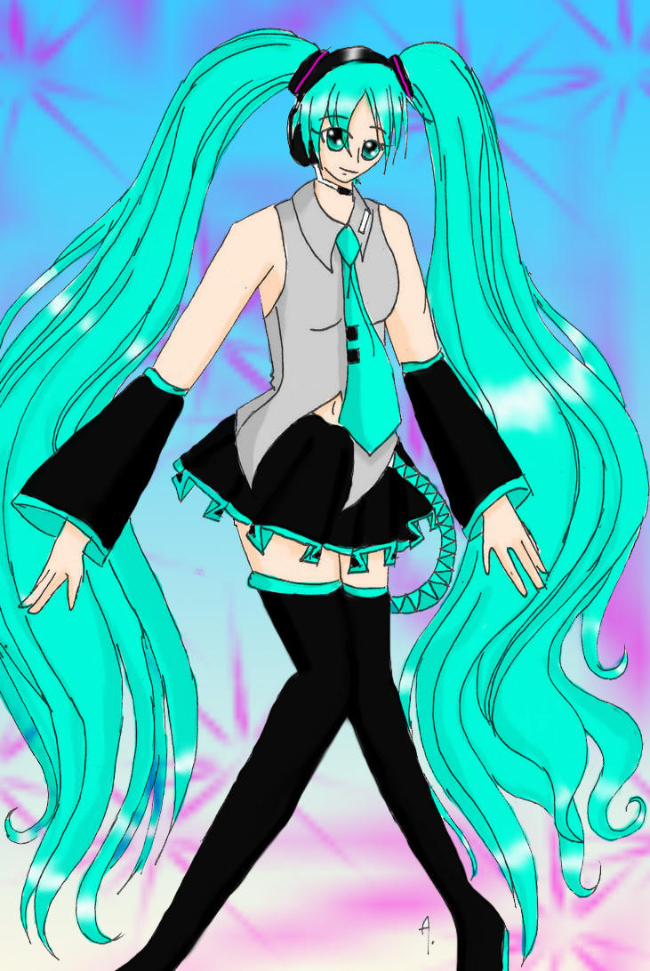 Hatsune Miku By Tokito Sempai On Deviantart