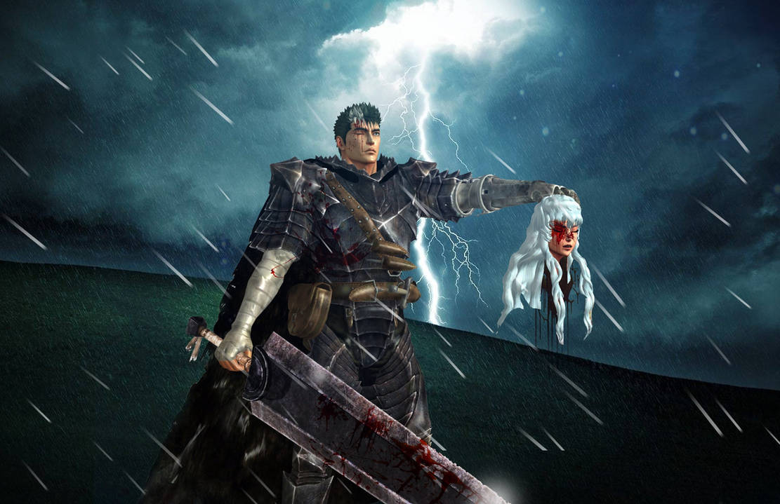 Berserk Guts Kills Griffith By Dragonwarrior H On Deviantart
