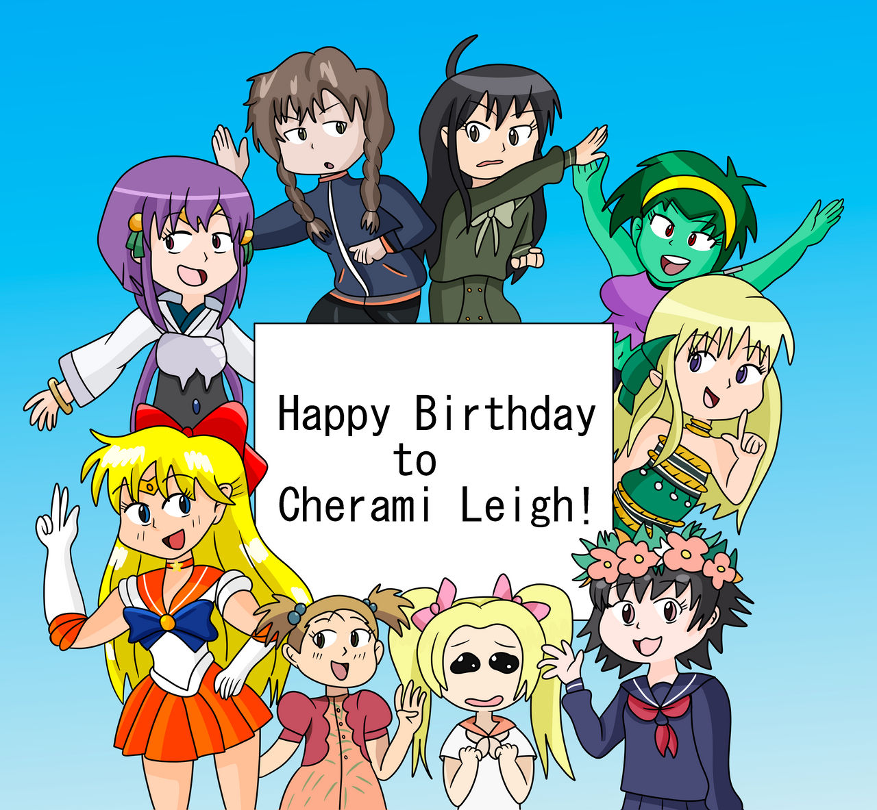 Cherami Leigh Birthday Tribute By Afrootaku917 On Deviantart