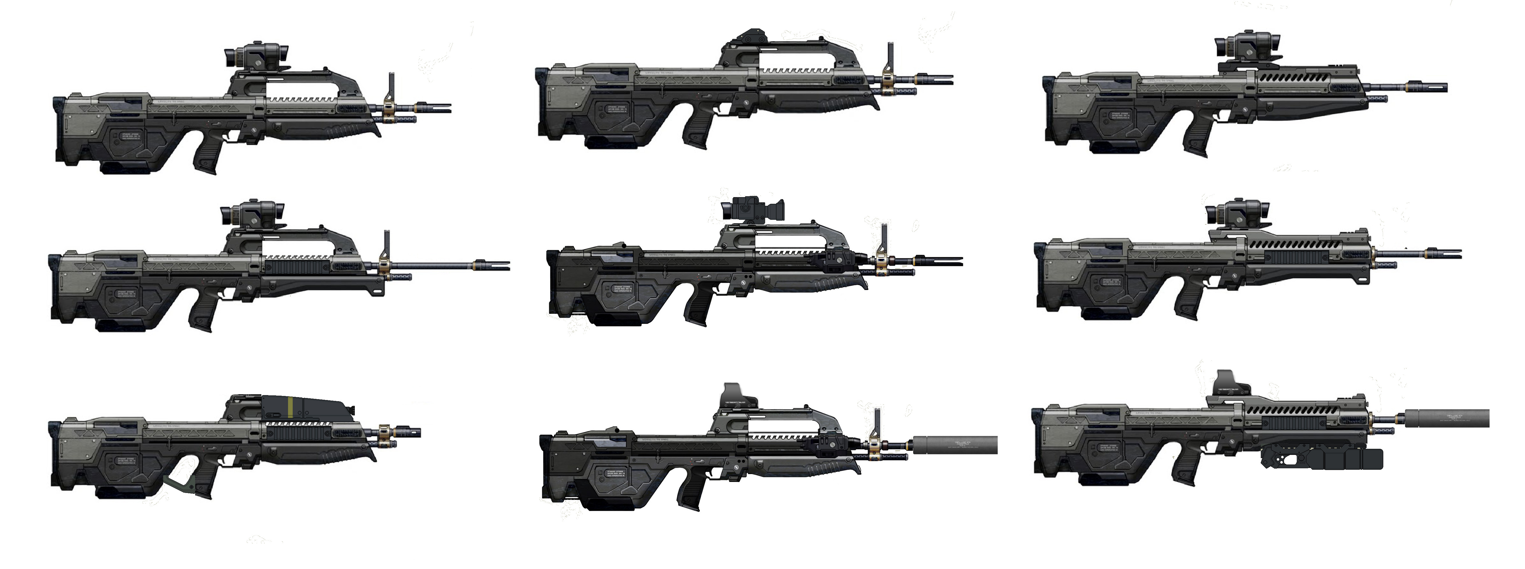 Halo Battle Rifle By Goglhead On Deviantart