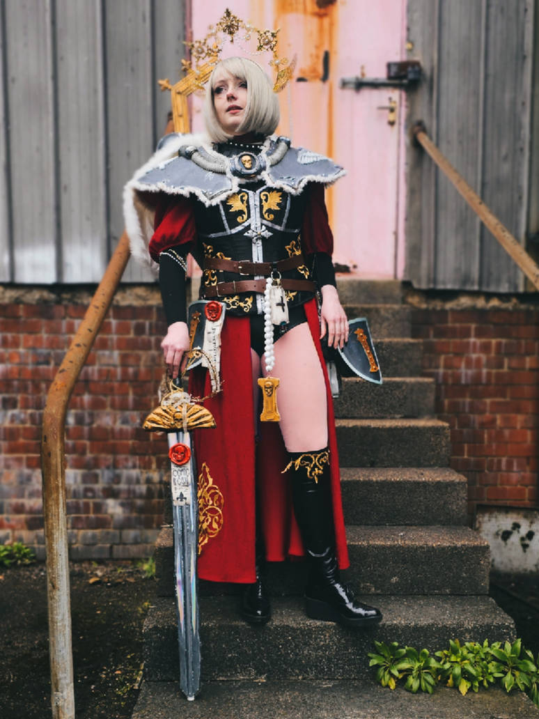 Adeptas Sororitas Warhammer Cosplay by ElementHypnosis on DeviantArt Adeptas Sororitas Warhammer Cosplay by ElementHypnosis on DeviantArt