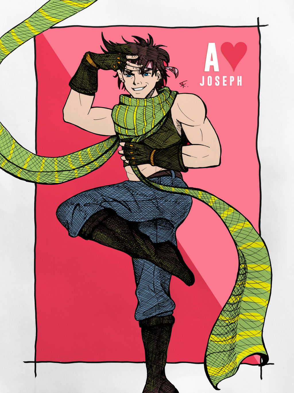 Joseph Joestar By Thekikkakibaz On Deviantart