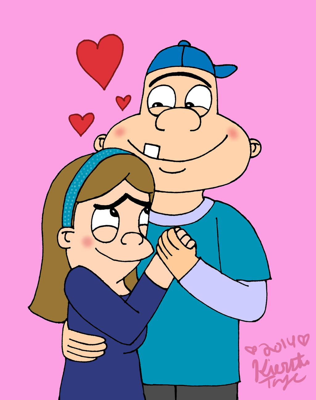 Hey Arnold Big Patty X Harold By Sailorlovesong On Deviantart