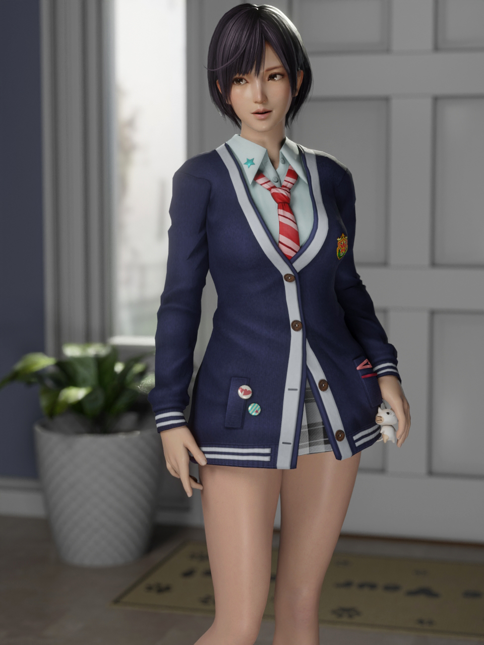 Doaxvv Nagisa School Render By Fakemodeo On Deviantart