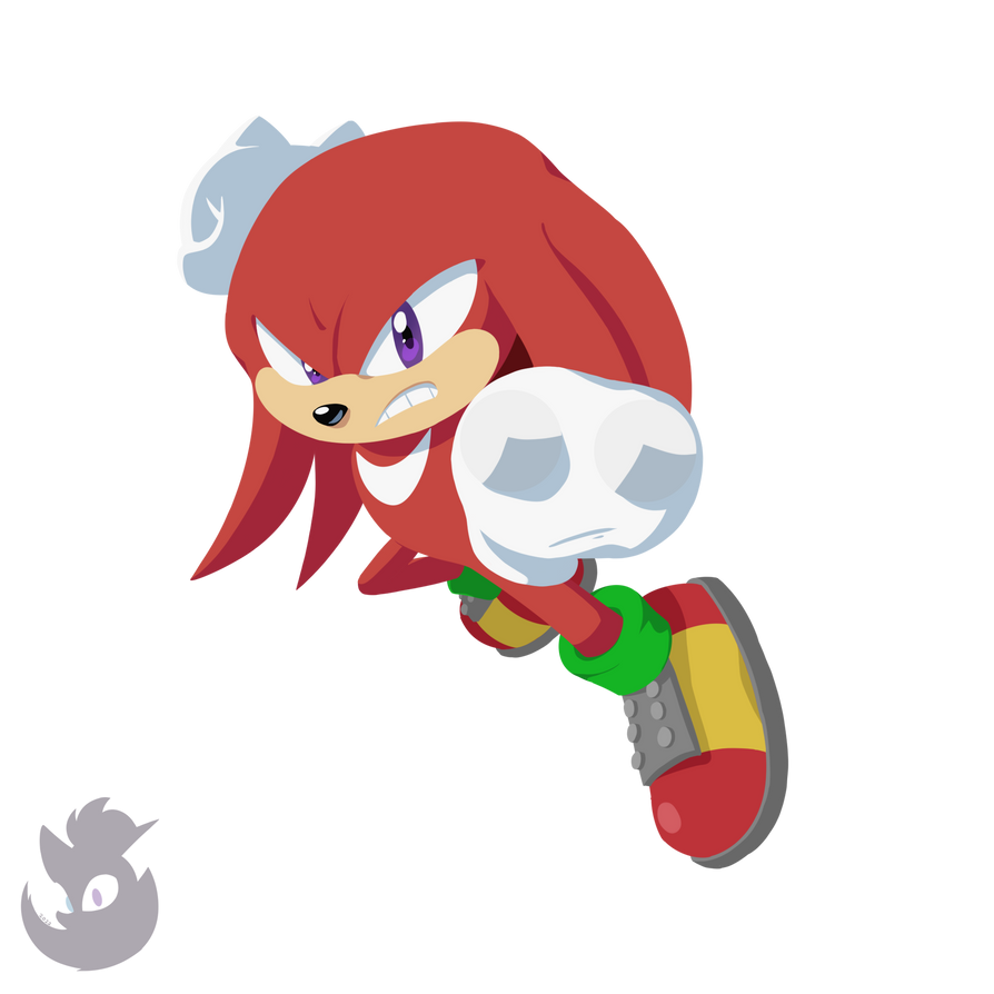 Knuckles The Echidna By Vergilmccloud On Deviantart