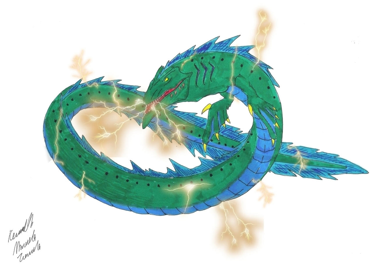 Mutant Eel by Dino-master on DeviantArt