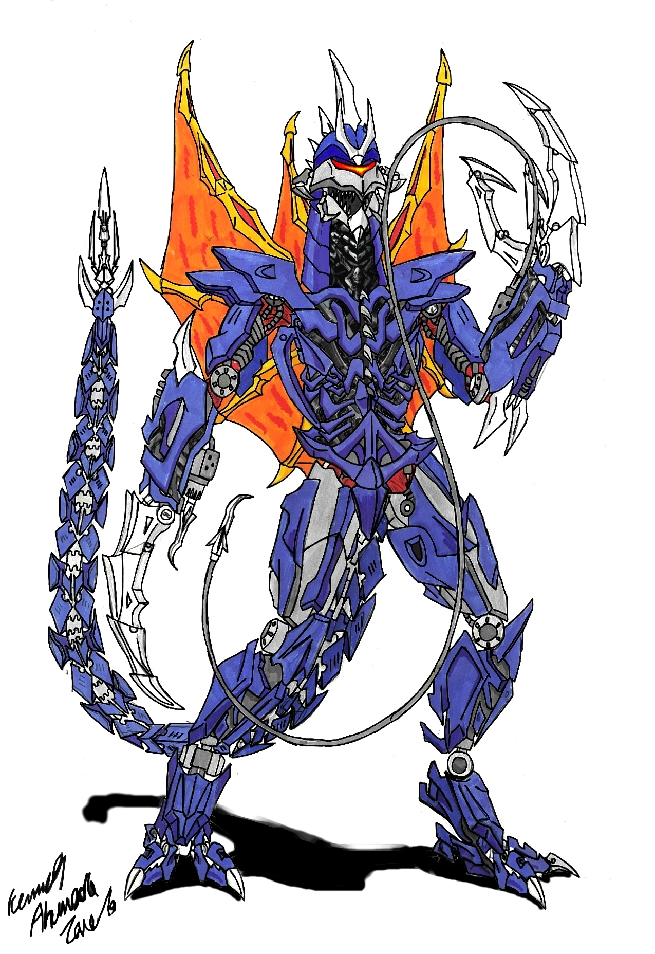 Neo Daikaiju Gigan By Dino Master On Deviantart