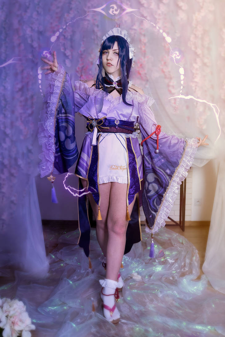 Raiden Shogun Ver Maid Cosplay By Leagueofmikasaa On Deviantart