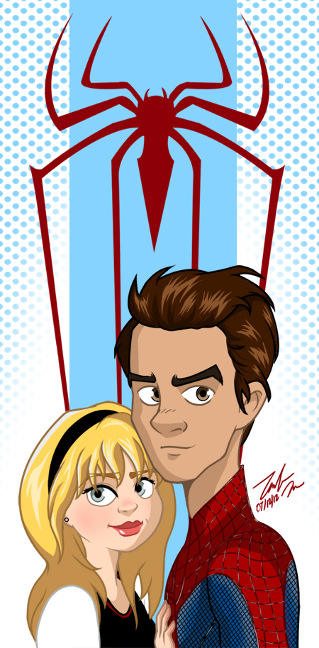 Gwen Stacy And Peter Parker Fan Art