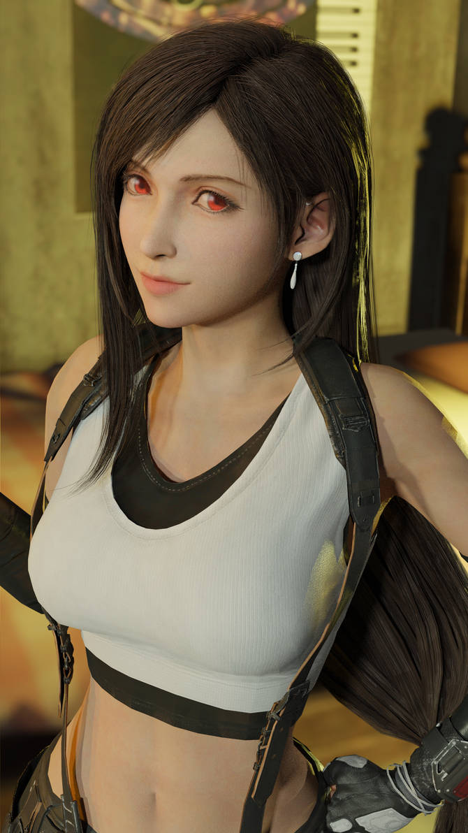 Tifa Lockhart Close Up By Kenji005 On Deviantart