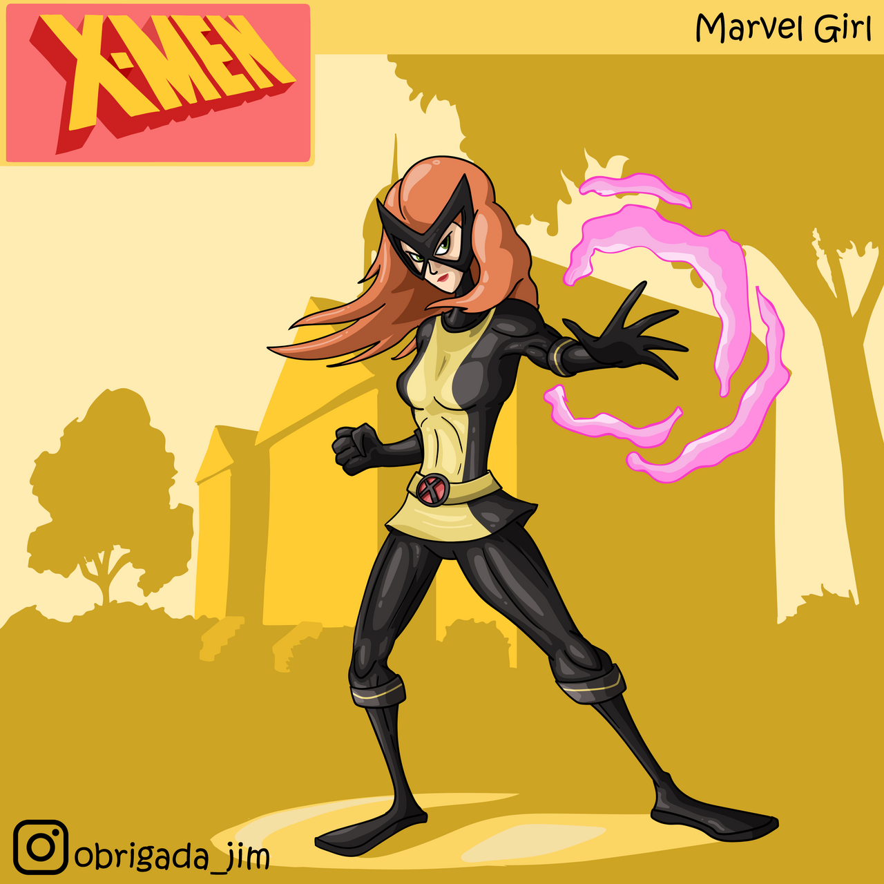 Marvel Girl Jean Grey By Obrigadajim On Deviantart