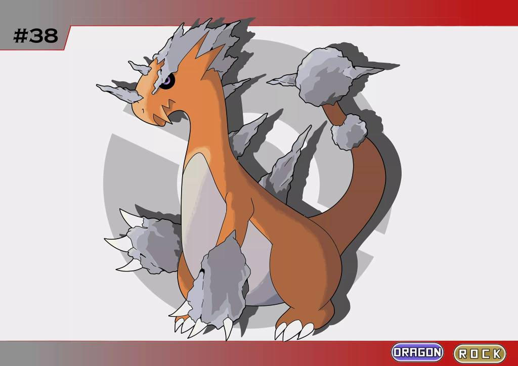 Dragonrock Fakemon Final Stage By Drawawaythetime On Deviantart