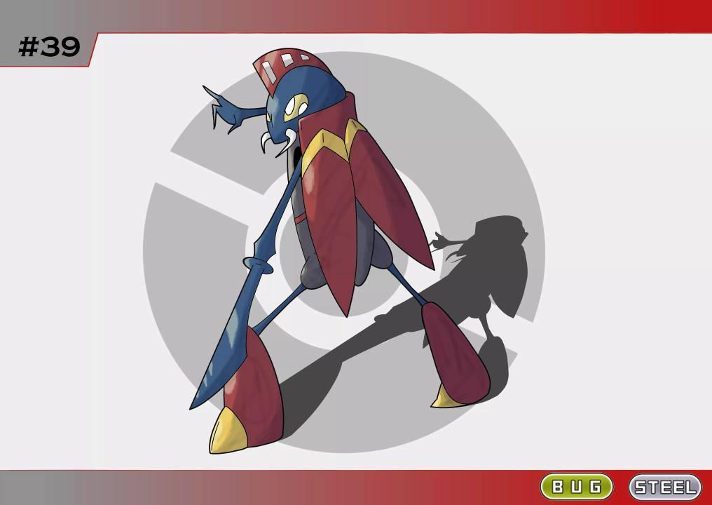 Bugsteel Fakemon By Drawawaythetime On Deviantart