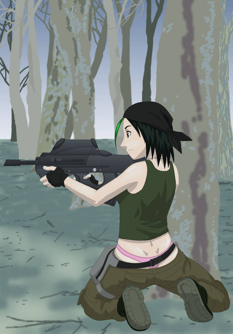 Erika Combat Mode By Paccu On Deviantart