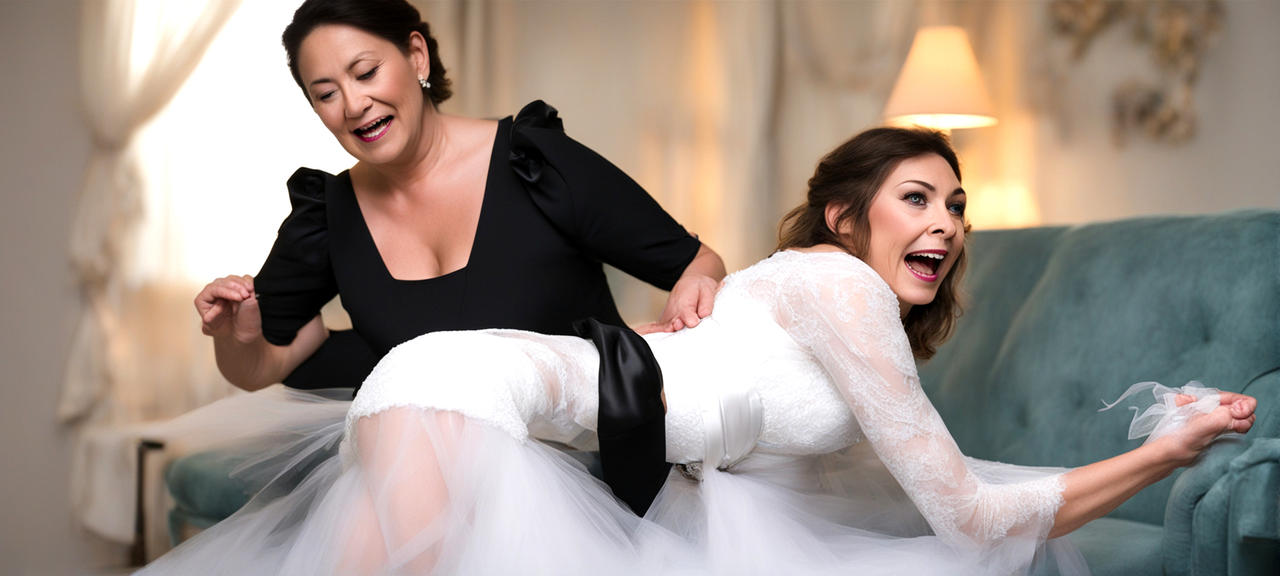 Mother Spanking The Bride 2 By Michelle Bound On Deviantart