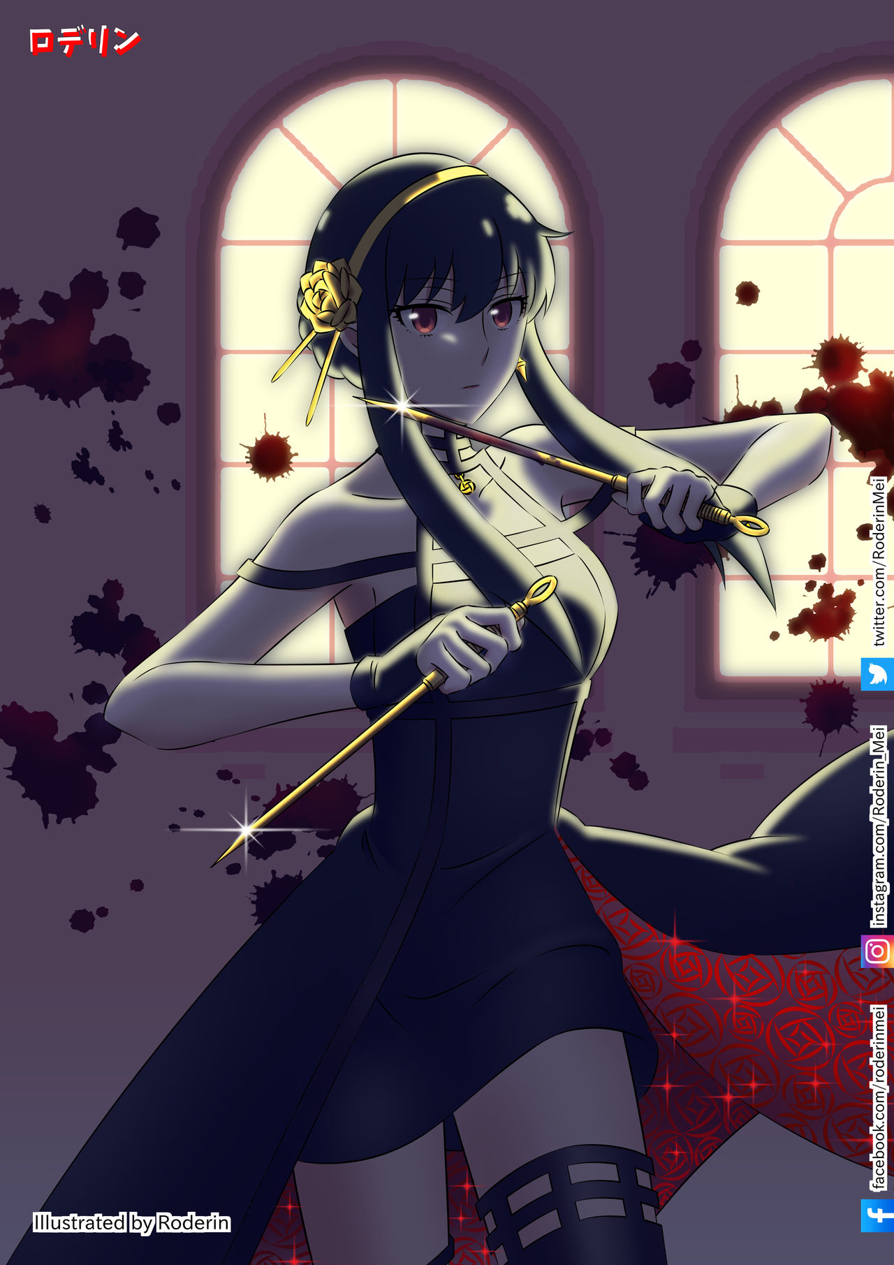 Yor Forger Fan Art By Roderin On Deviantart