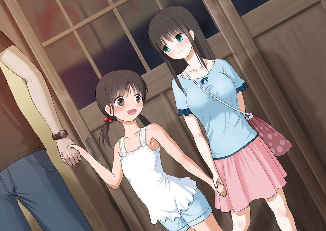 Teen Sisters By Dosukebe Kojikimaru On Deviantart