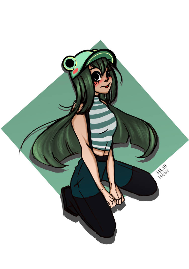 Casual Tsuyu Asui By Sugoikiseki On Deviantart