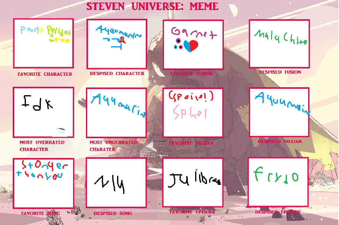 my Steven Universe Controversy Meme by Wildkratts35 on DeviantArt my Steven Universe Controversy Meme by Wildkratts35 on DeviantArt