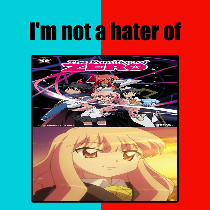 Im Not A Hater Of The Familar Of Zero And Loise By Fanbyjazzystar123 On Deviantart