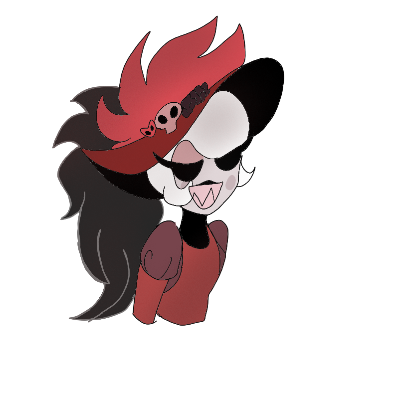 Step By Step How To Draw Niffty From Hazbin Hotel Drawingtutorials101