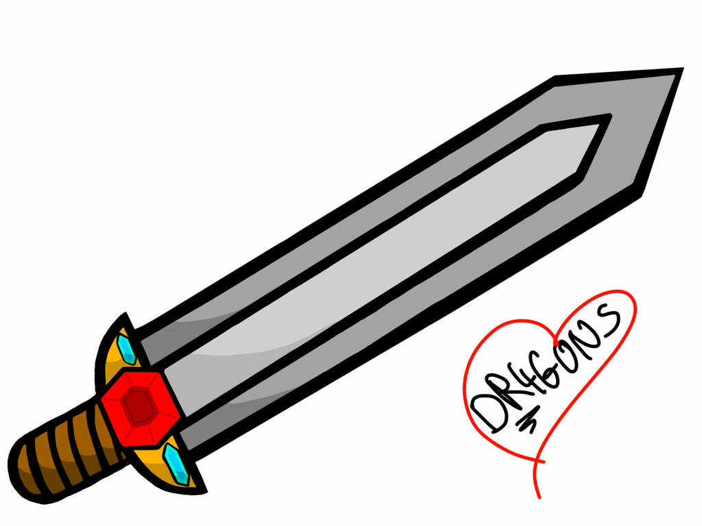 Broad Sword Shaded By DR4GONS On DeviantArt broad-sword-shaded-by-dr4gons-on-deviantart