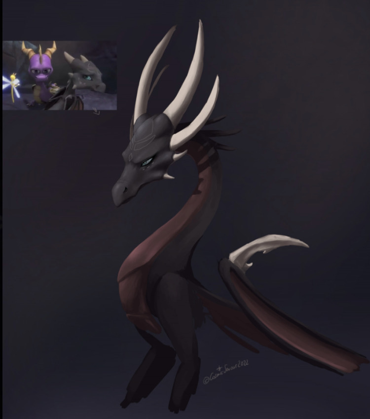 2022 Cynder Fanart By Artsevour On Deviantart