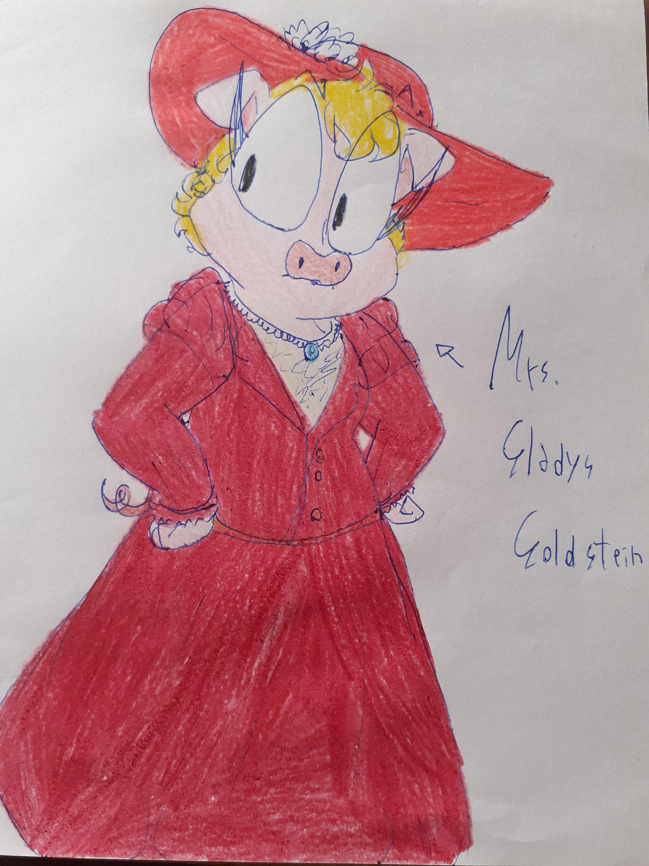 Mrs Gladys Goldstein By Magicuniverse4ever On Deviantart