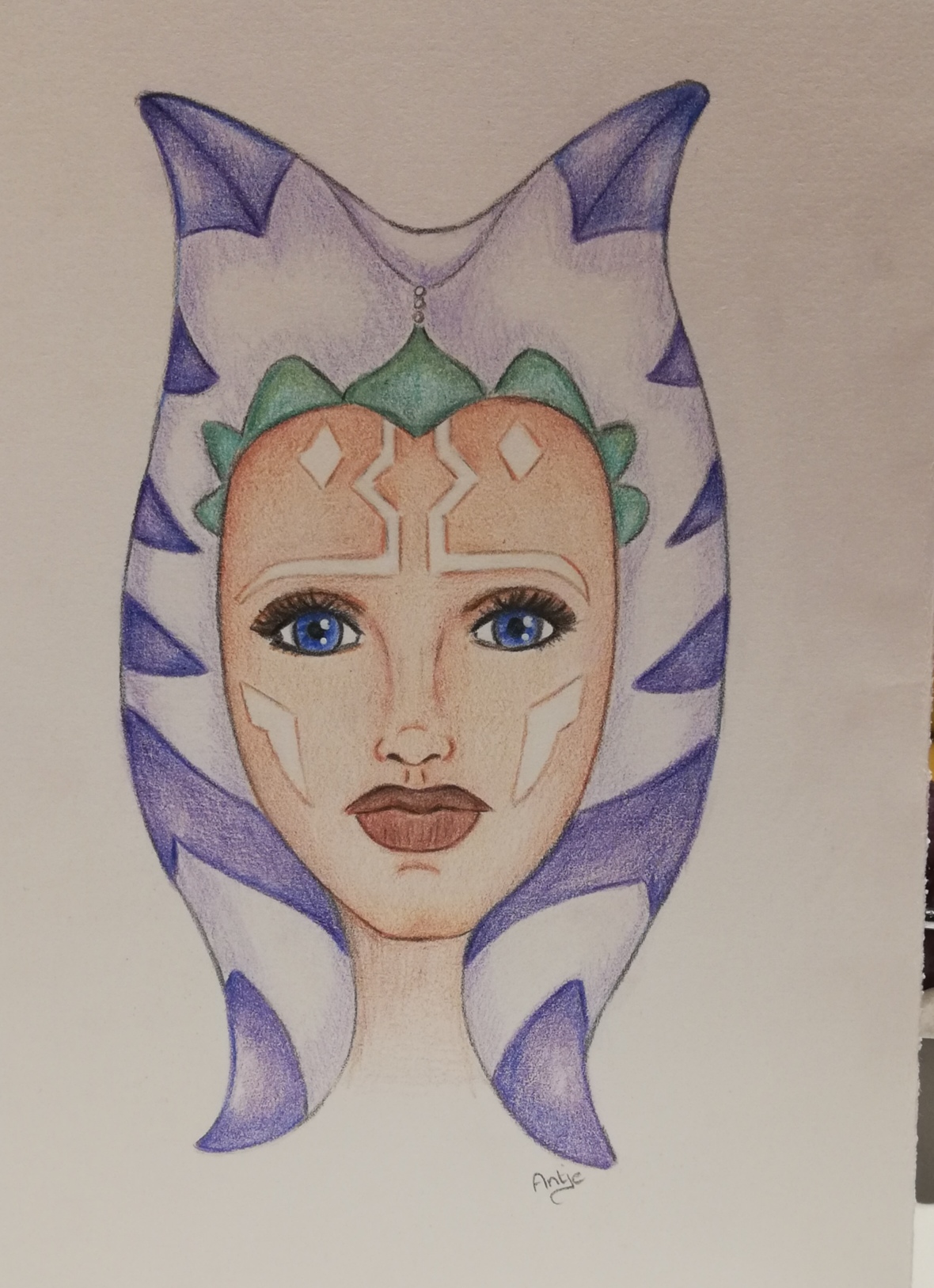 Ashoka Tano By Antjecollie On Deviantart