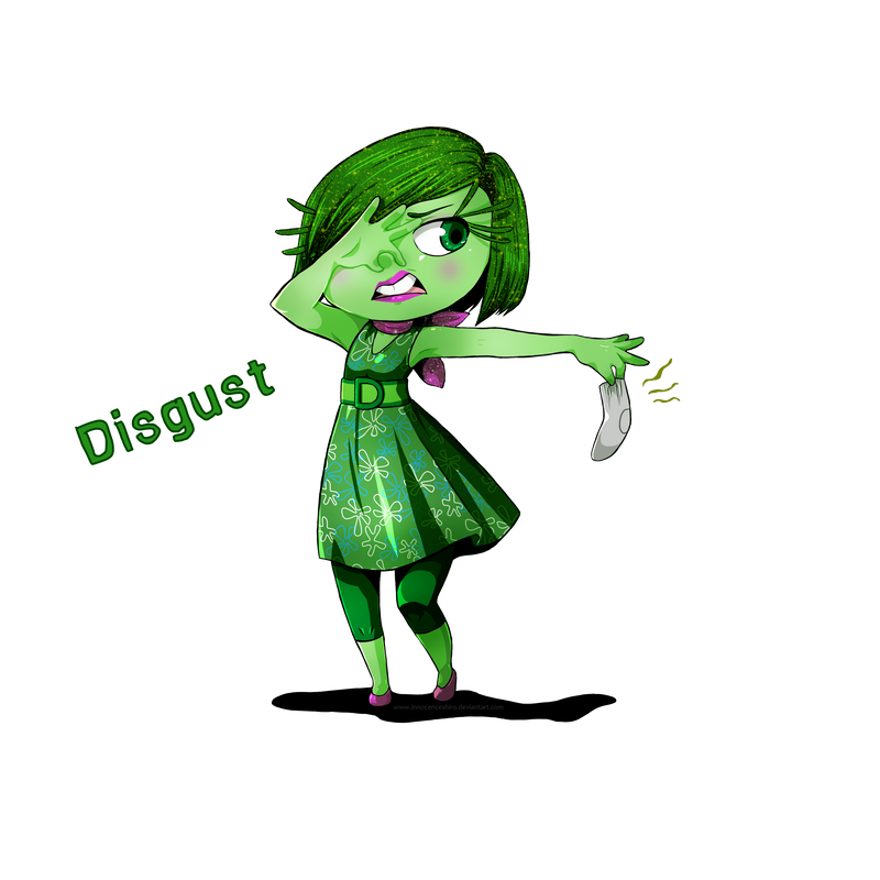 Inside Out Disgust By Innocenceshiro On Deviantart