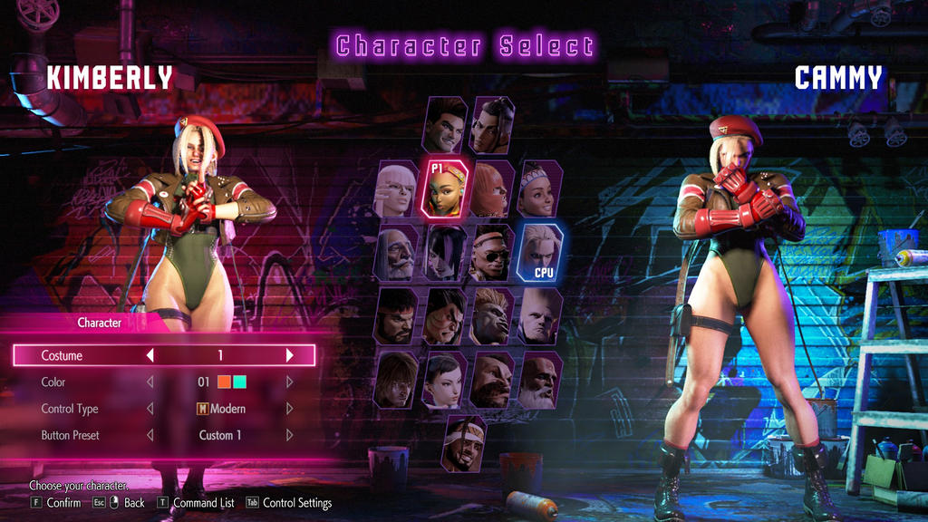 Cammy Alt Costume (by THEJAMK) swap to Kimberly C1 by robhal on DeviantArt Cammy Alt Costume (by THEJAMK) swap to Kimberly C1 by robhal on DeviantArt