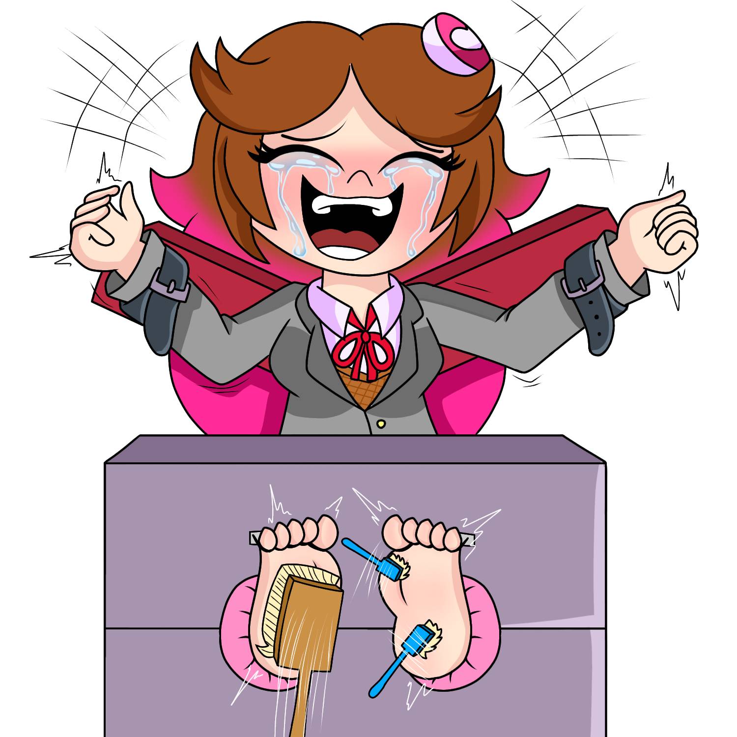 A Ticklish Situation At By Erneantonioh On Deviantart