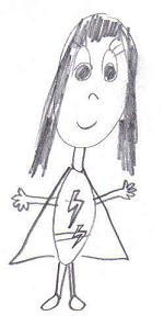 Lightning Girl by 3-sided-die on DeviantArt