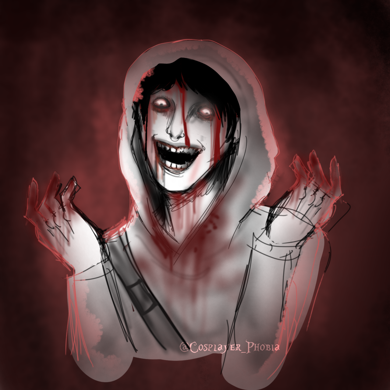 Book Simon Cry Of Fear Fanart Sketch By Cosplayerphobiaarts On Deviantart