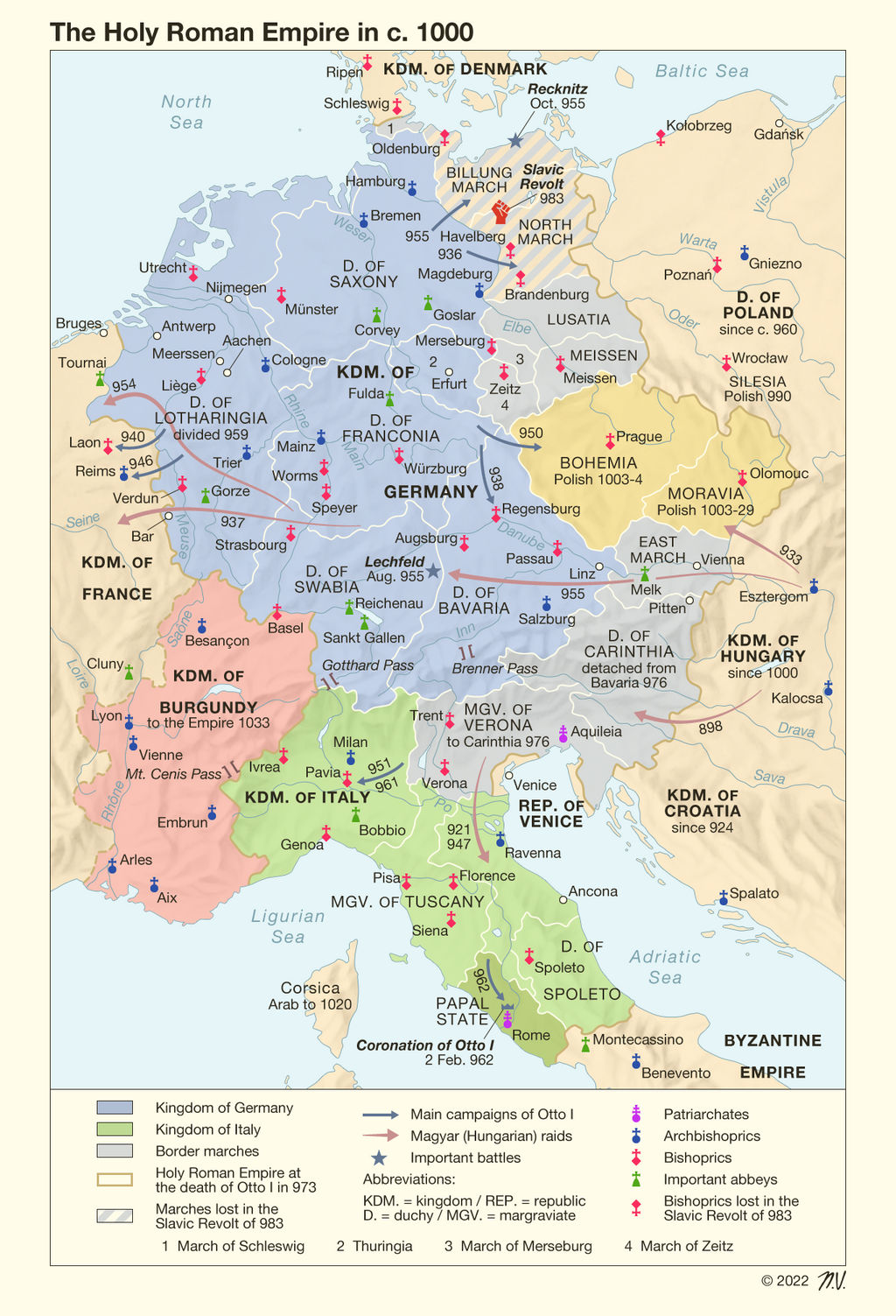 The Holy Roman Empire In C 1000 By Undevicesimus On Deviantart