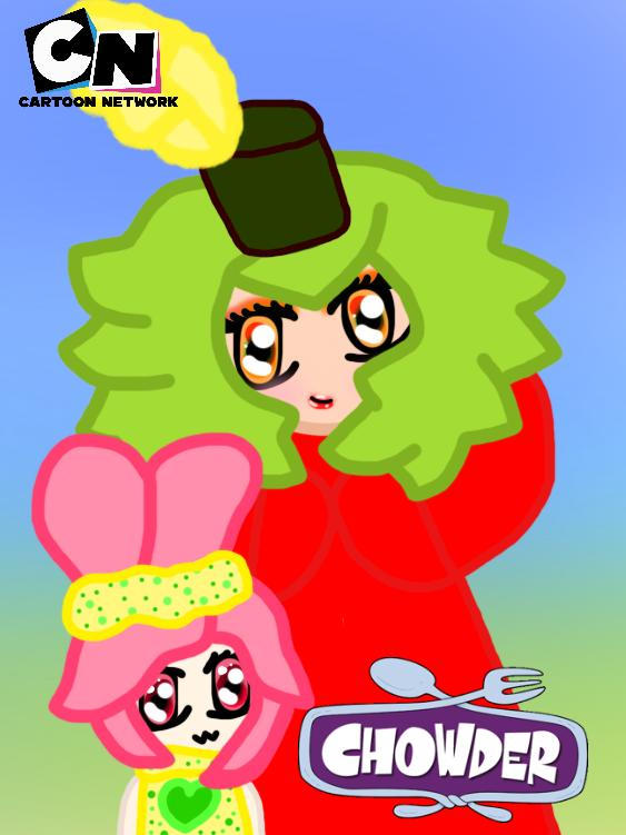 Chowder Cover Anime Ms Endive Panini Chowder Oc By Gothiulf On Deviantart