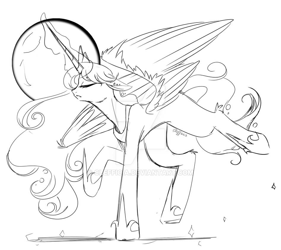 Princess Luna Big collab by Clefficia on DeviantArt Princess Luna Big collab by Clefficia on DeviantArt